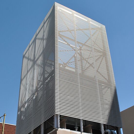 Custom designed aluminium louvre installations - Johannesburg, Durban ...